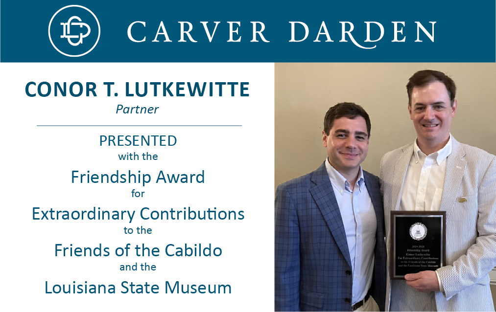 Conor Lutkewitte Presented the 2025 Friendship Award